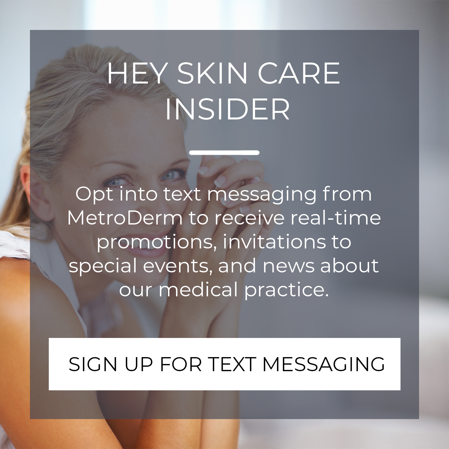 Cosmetic Dermatology Specials - MetroDerm & Center For Plastic Surgery