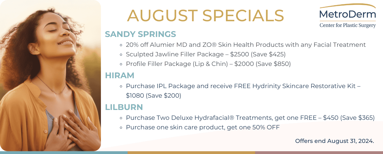 Cosmetic Dermatology Specials - MetroDerm & Center For Plastic Surgery